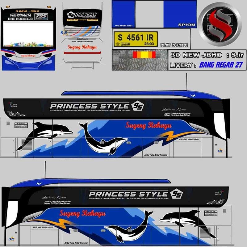 Livery BUSSID Sugeng Rahayu HD, Langsung Download Mainkan! | GGWP.ID