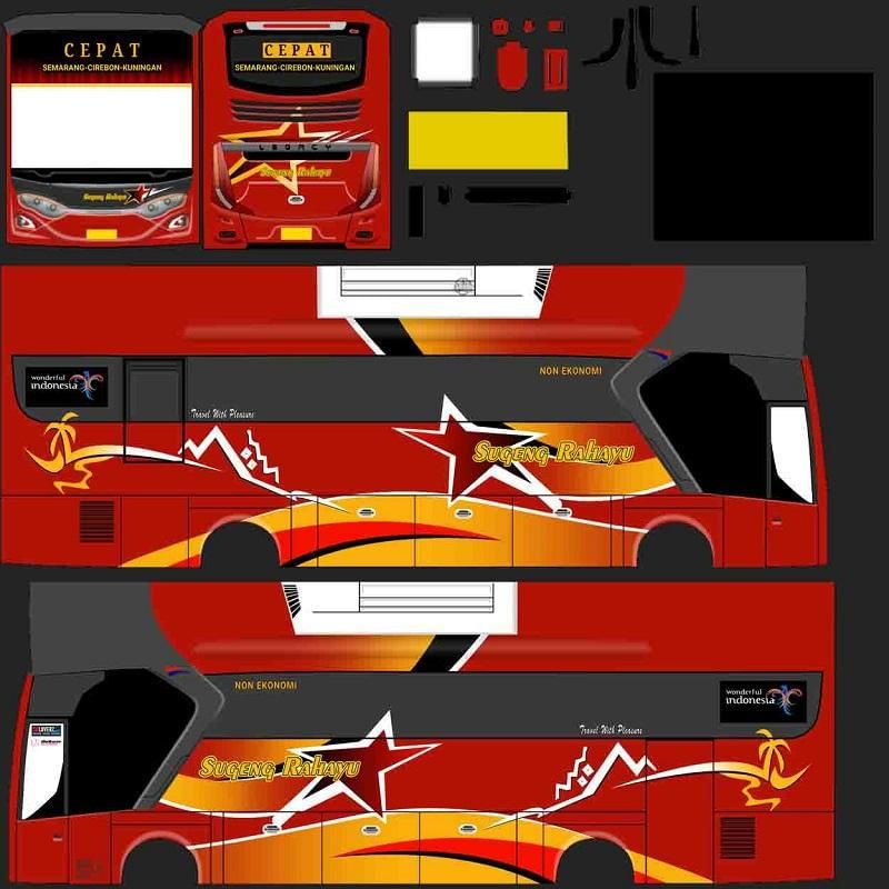 30+ Livery BUSSID Sugeng Rahayu HD Langsung Download Mainkan! | GGWP.ID