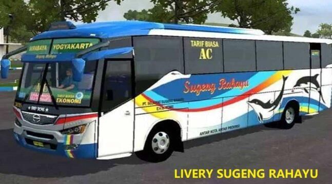 Livery BUSSID Sugeng Rahayu HD, Langsung Download Mainkan! | GGWP.ID