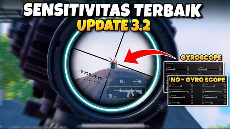 Pengaturan Sensitivitas PUBG Gyroscope Terbaru 2025 Settingan Ter | GGWP