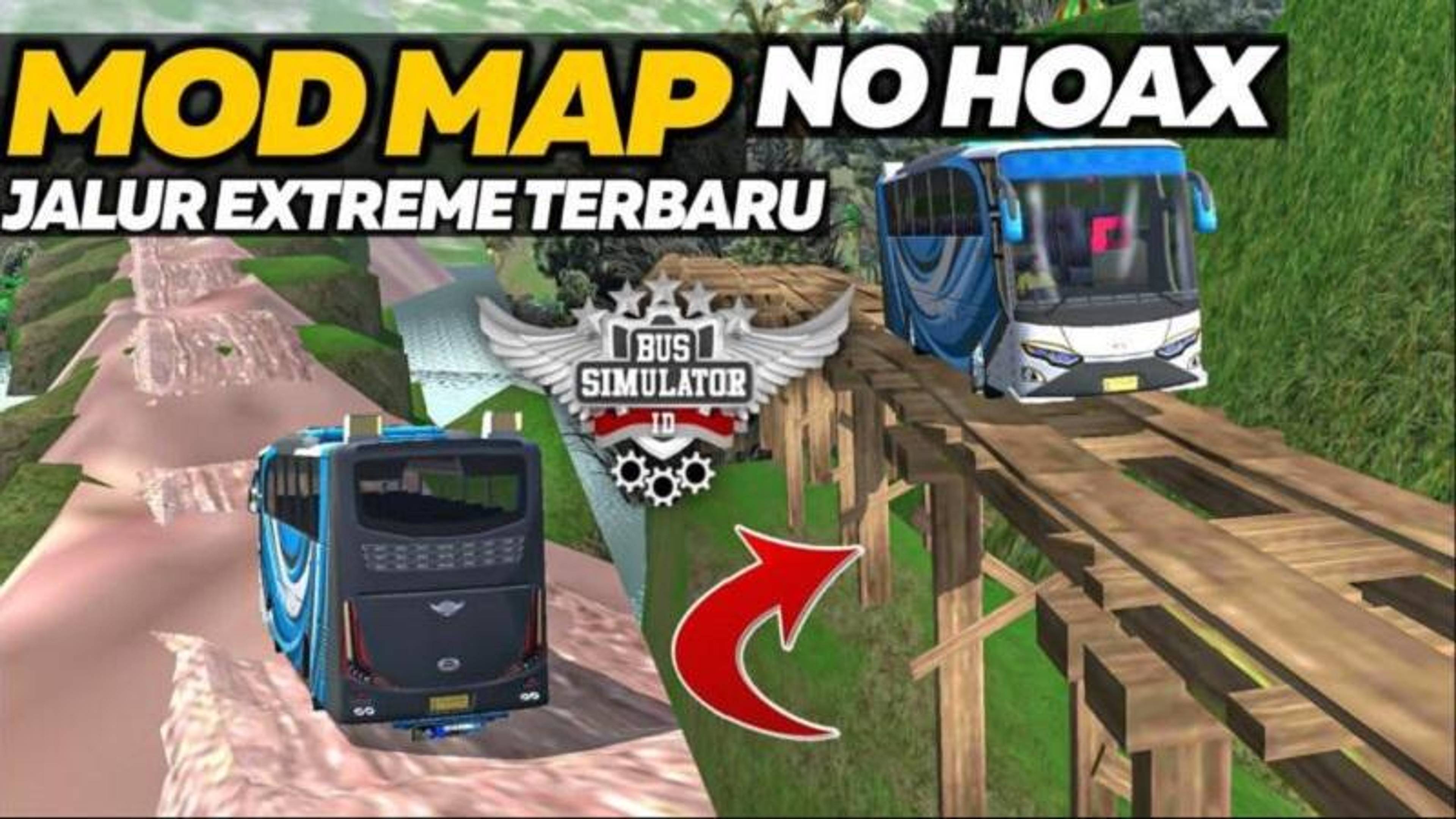 15 Mod Map Bussid Terlengkap Mulai Dari Jalan Rusak Sampai Extre Ggwp Id