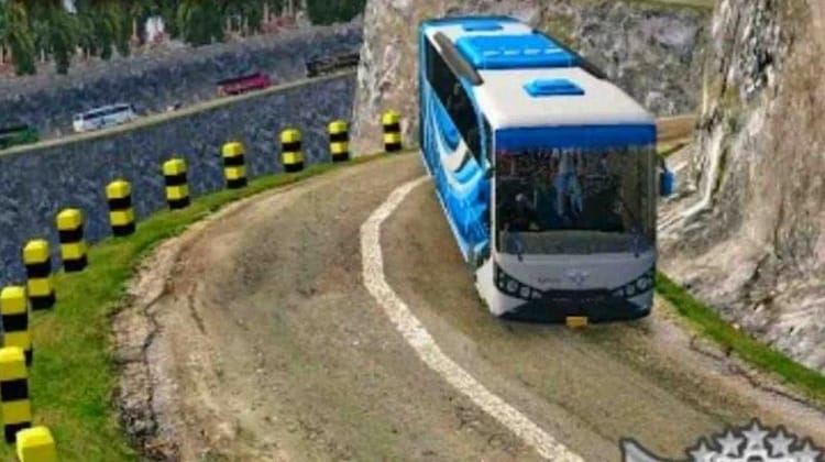 Mod Map BUSSID Terlengkap, Dari Jalan Rusak Sampai Extreme | GGWP
