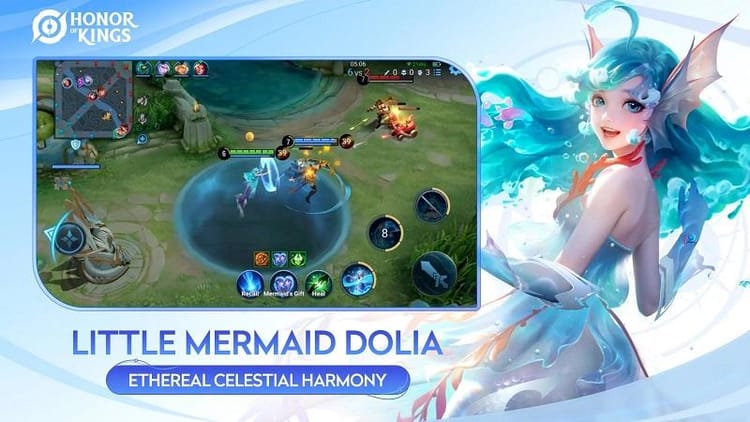 Bedah Skill Dolia HOK (Honor of Kings), Sosok Putri Duyung yang C | GGWP