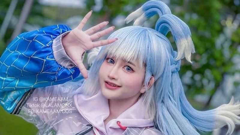 Biodata dan Profil Kameaam yang Cosplay Nami saat Bertemu IShowSp | GGWP