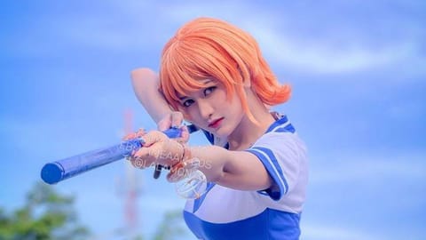 Biodata dan Profil Kameaam yang Cosplay Nami saat Bertemu IShowSp | GGWP