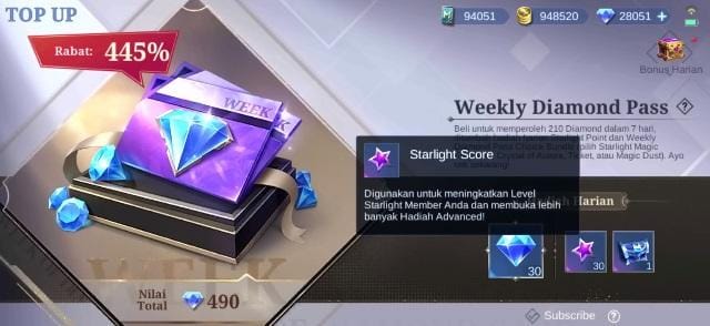 Penjelasan Lengkap Weekly Diamond Pass Mobile Legends (ML), Jadi | GGWP