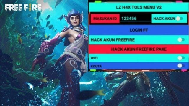LZ H4X Menu v2, Aplikasi Mod dan Hack Akun FF Viral yang Berbahay | GGWP.ID