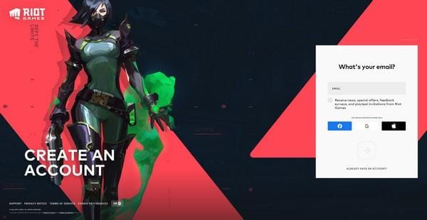 Buat Akun Valorant, Ikuti Cara-cara Singkatnya di Sini! | GGWP