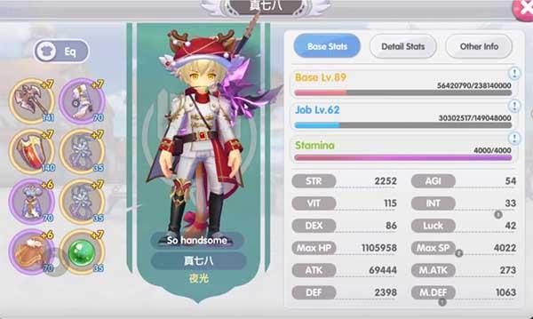 Rekomendasi Build Blacksmith Ragnarok X: Next Generation (ROX) | GGWP.ID