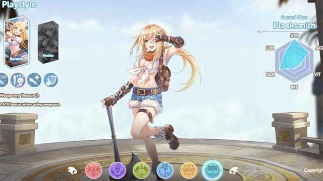 Rekomendasi Build Blacksmith Ragnarok X: Next Generation (ROX) | GGWP.ID