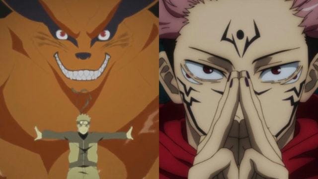 Mirip? Ini Kesamaan Sukuna Jujutsu Kaisen Dengan Kurama Naruto | GGWP.ID