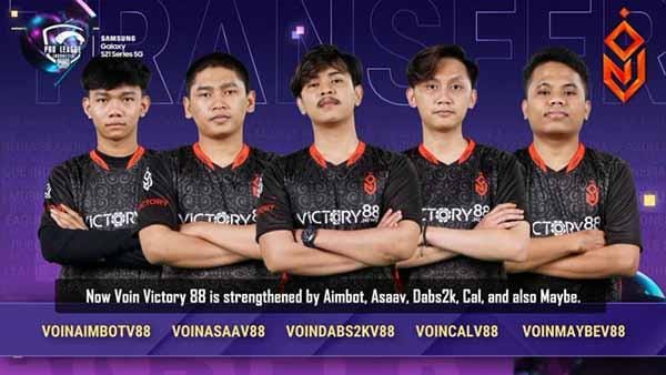 5 Fakta Voin Victory 88, Divisi PUBG Mobile Voin Esports | GGWP