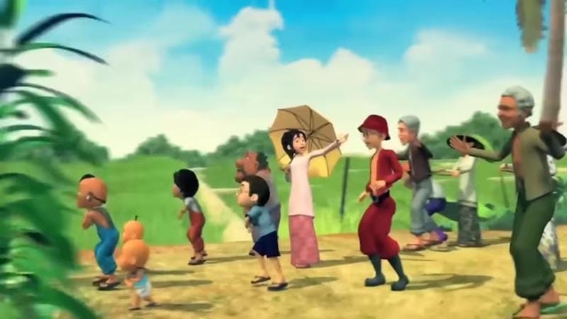 10 Fakta Kampung Durian Runtuh Upin Ipin Beserta Asal Usulnya | GGWP.ID