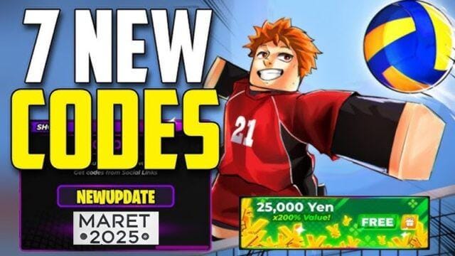 Daftar Code Volleyball Legends Terbaru Maret 2025 dan Cara Klaim | GGWP.ID