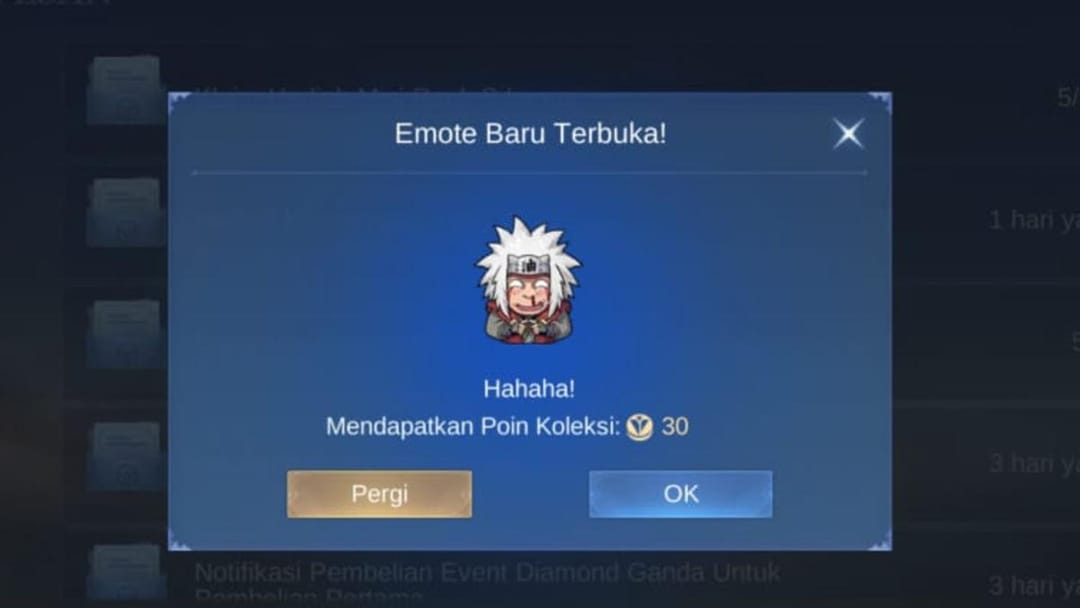 Cara Mudah Mendapatkan Jiraiya Emote MLBB, 100 Persen Works! | GGWP.ID