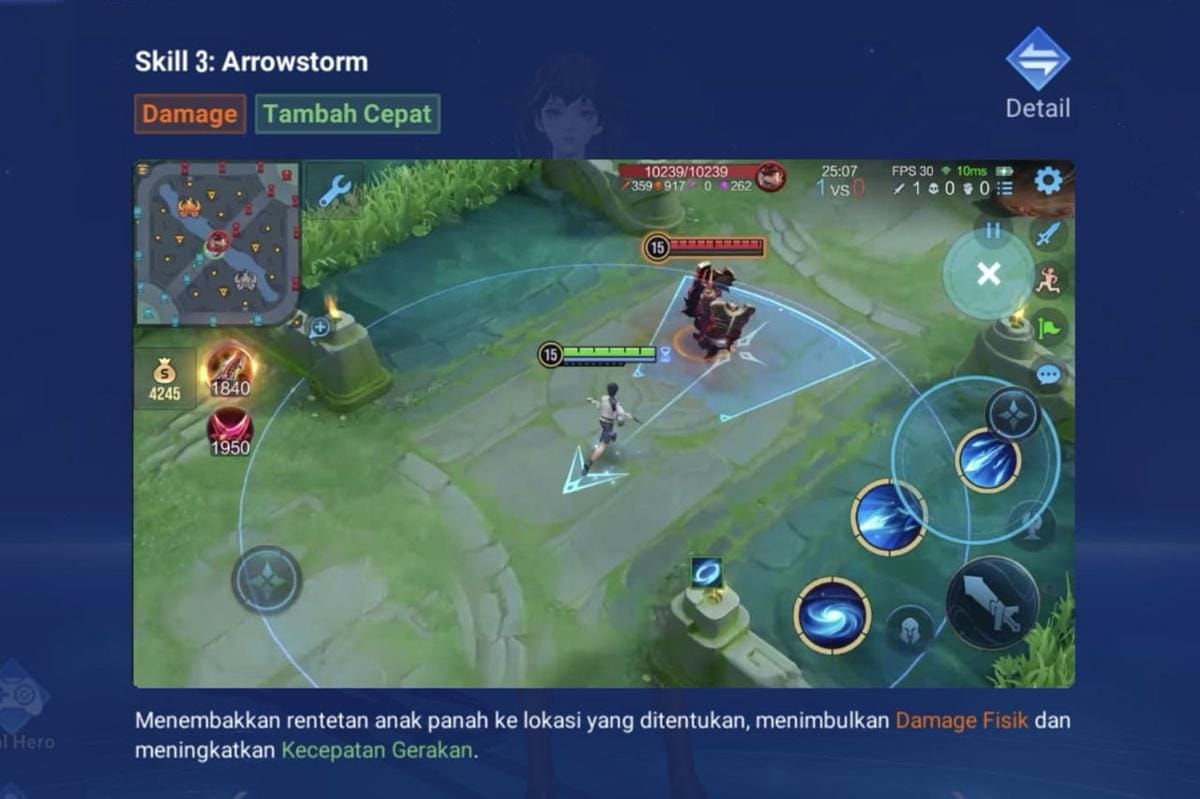 Skill Flowborn Marksman Honor of Kings dan Combo-nya, Bisa Pilih Buff ...